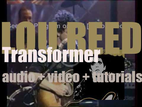 Lou Reed's 'Transformer' | RVM [Radio.Video.Music]