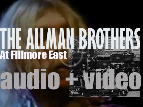 The Allman Brothers Band record their first live album 'At Fillmore ...