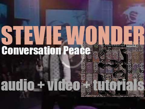 Stevie Wonder's 'Conversation Peace' | RadioVideo.Music