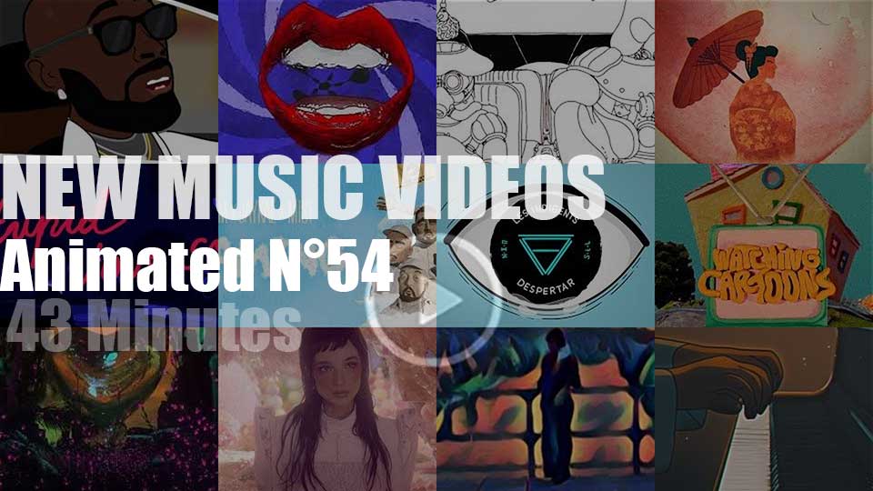 New Animated Music Videos N°54 | RadioVideo.Music