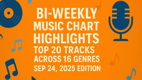 Bi-Weekly Music Chart Highlights: Top 20 Tracks Across 16 genres Sep 24 ...
