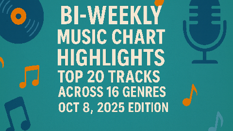 Bi-Weekly Music Chart Highlights: Top 20 Tracks Across 16 genres Oct 8 ...
