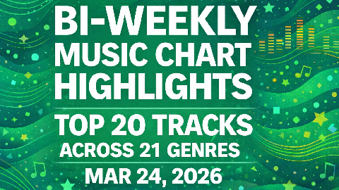 Top 20 Music Charts – 21 Genres Ranked (Mar 24, 2026) - RadioVideo ...