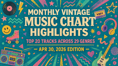 Vintage Music Charts — April 30, 2026 Top 20 (29 Genres) - RadioVideo ...